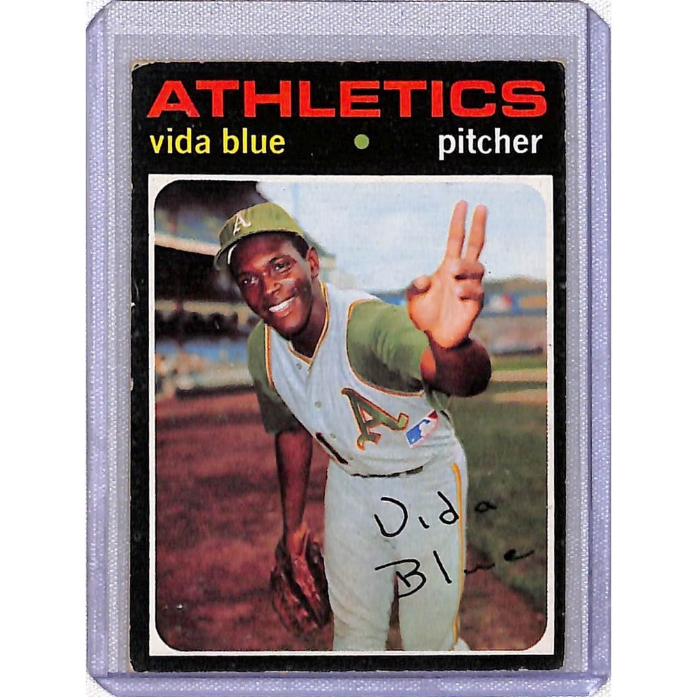1971 Topps Vida Blue Rookie