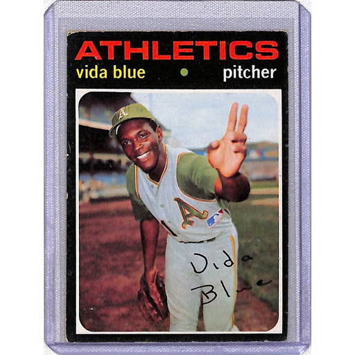 1971 Topps Vida Blue Rookie