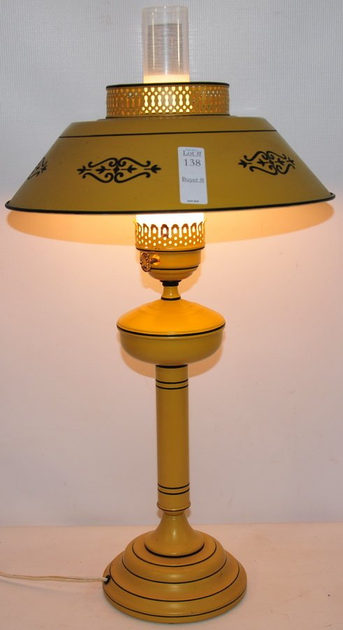 Vintage Country Style Table Lamp 27"h, Shade 14" D