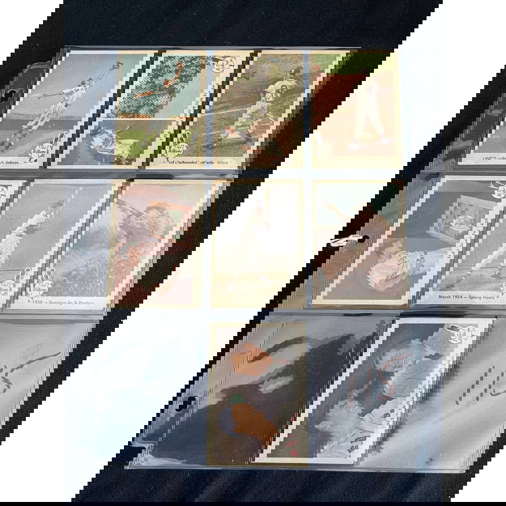 (7) 1959 Fleer Ted Williams Cards Auction