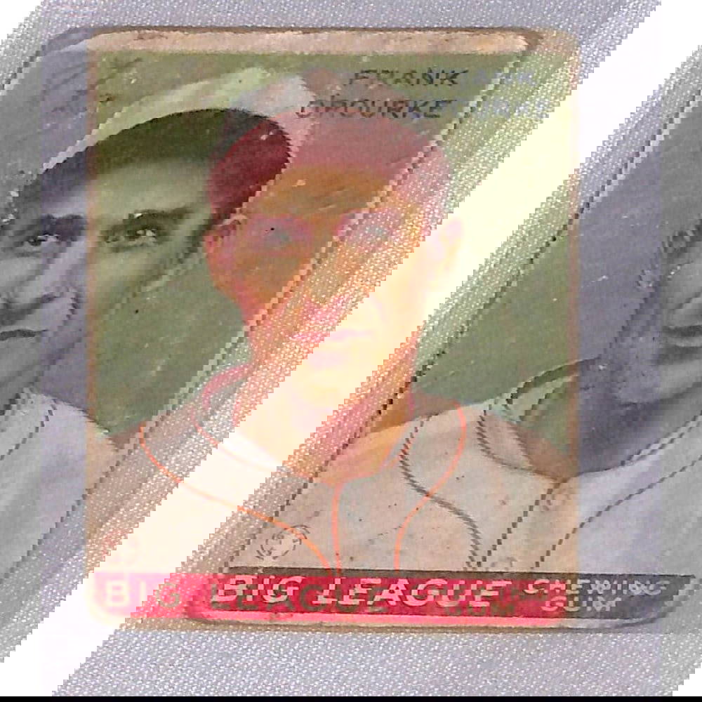 Low Grade 1933 Goudey Frank O'rourke Auction