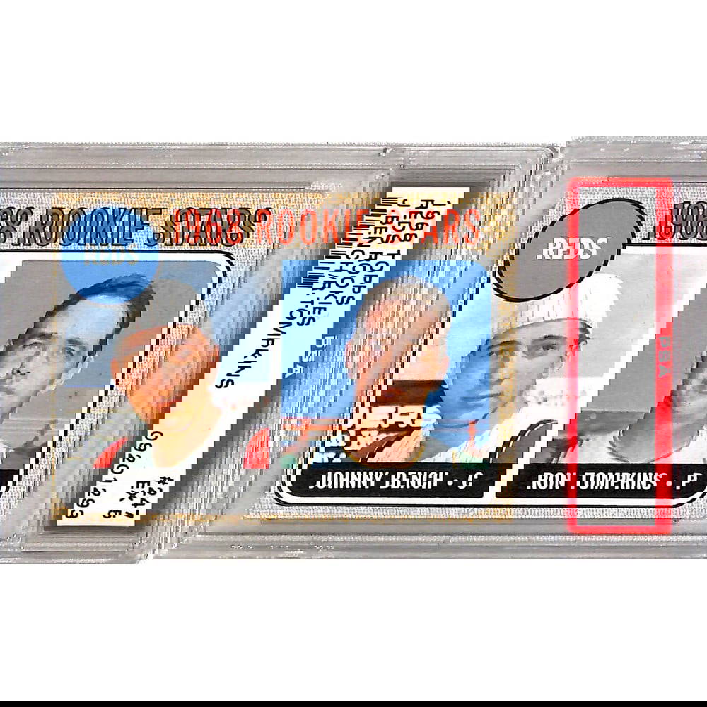 1968 Topps Johnny Bench Rookie Psa 5 Auction