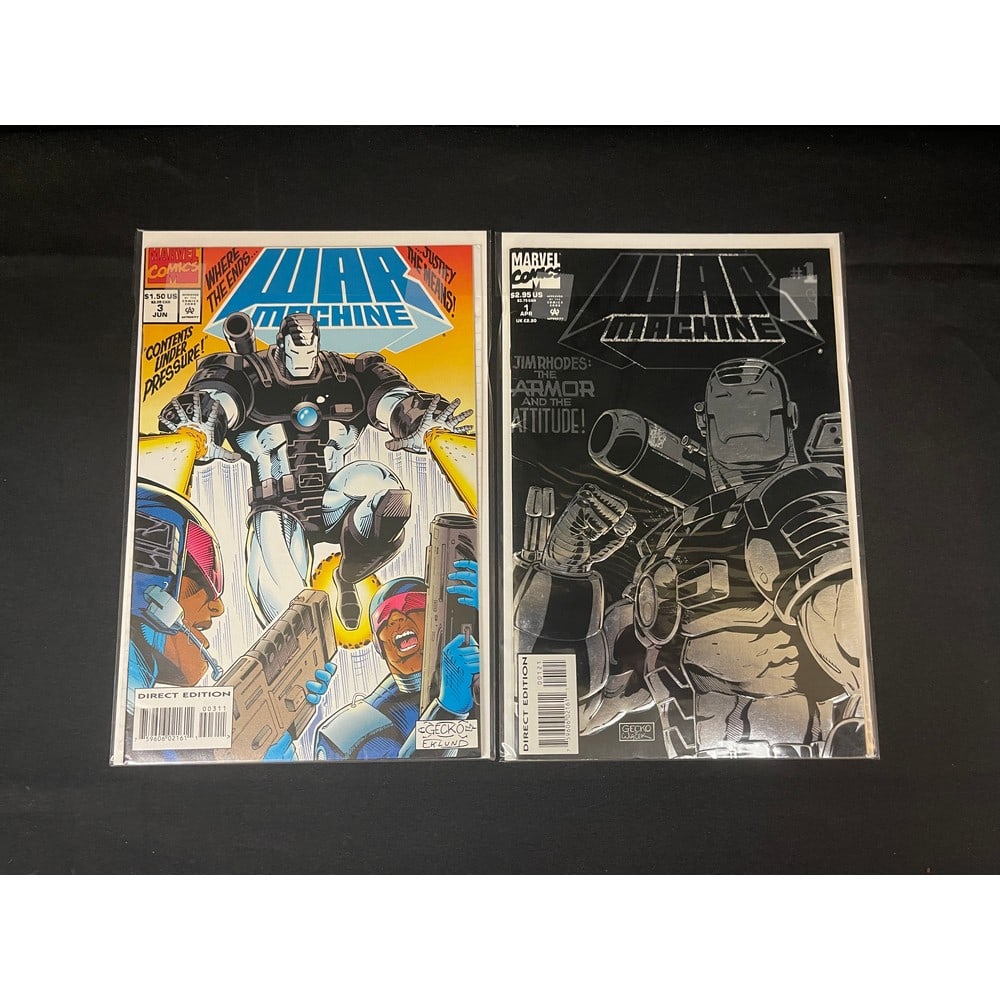 (9) Marvel War Machine Comics