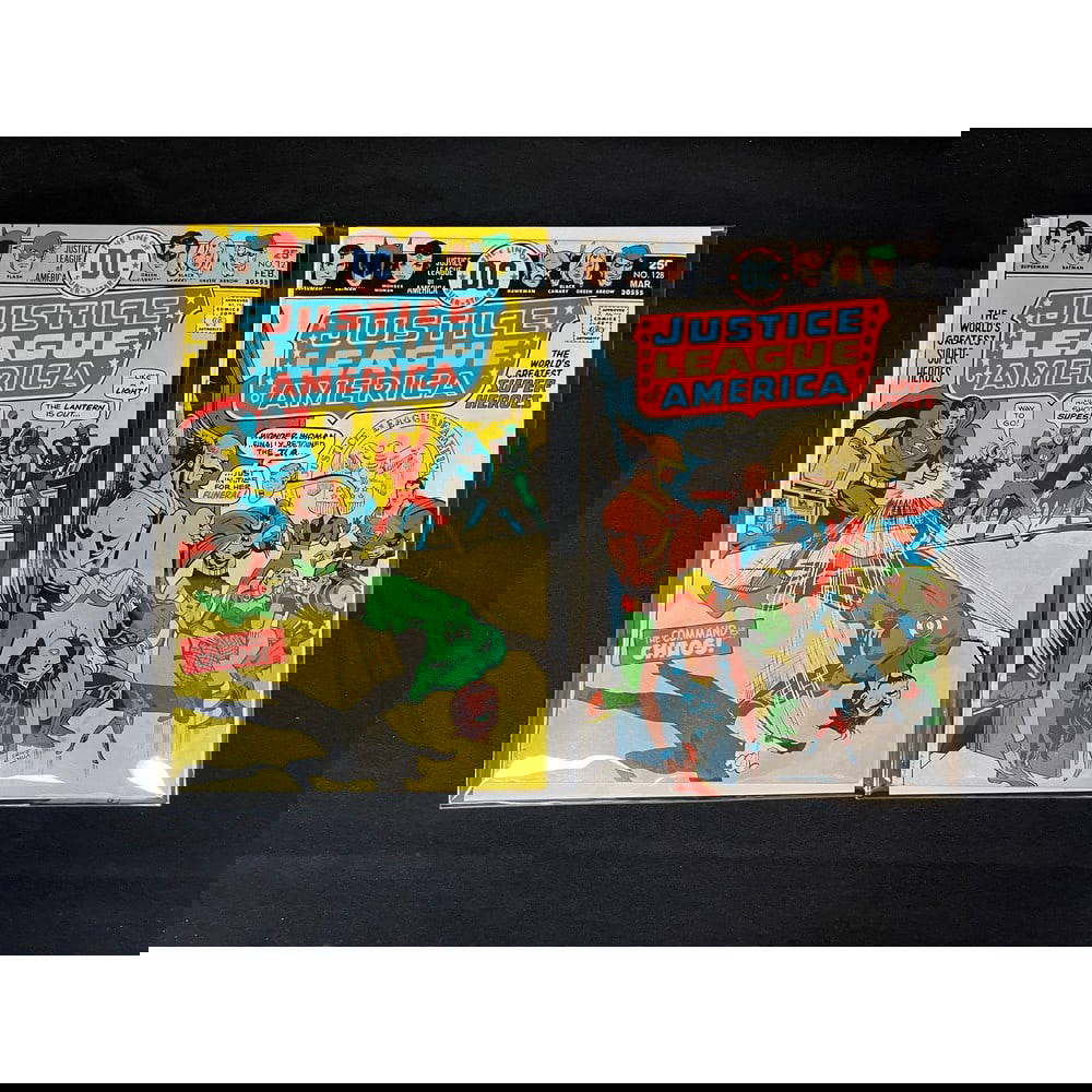 (14) Vintage Justice League Comic Books Auction