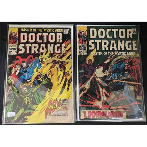 (5) Vintage Doctor Strange Comic Books