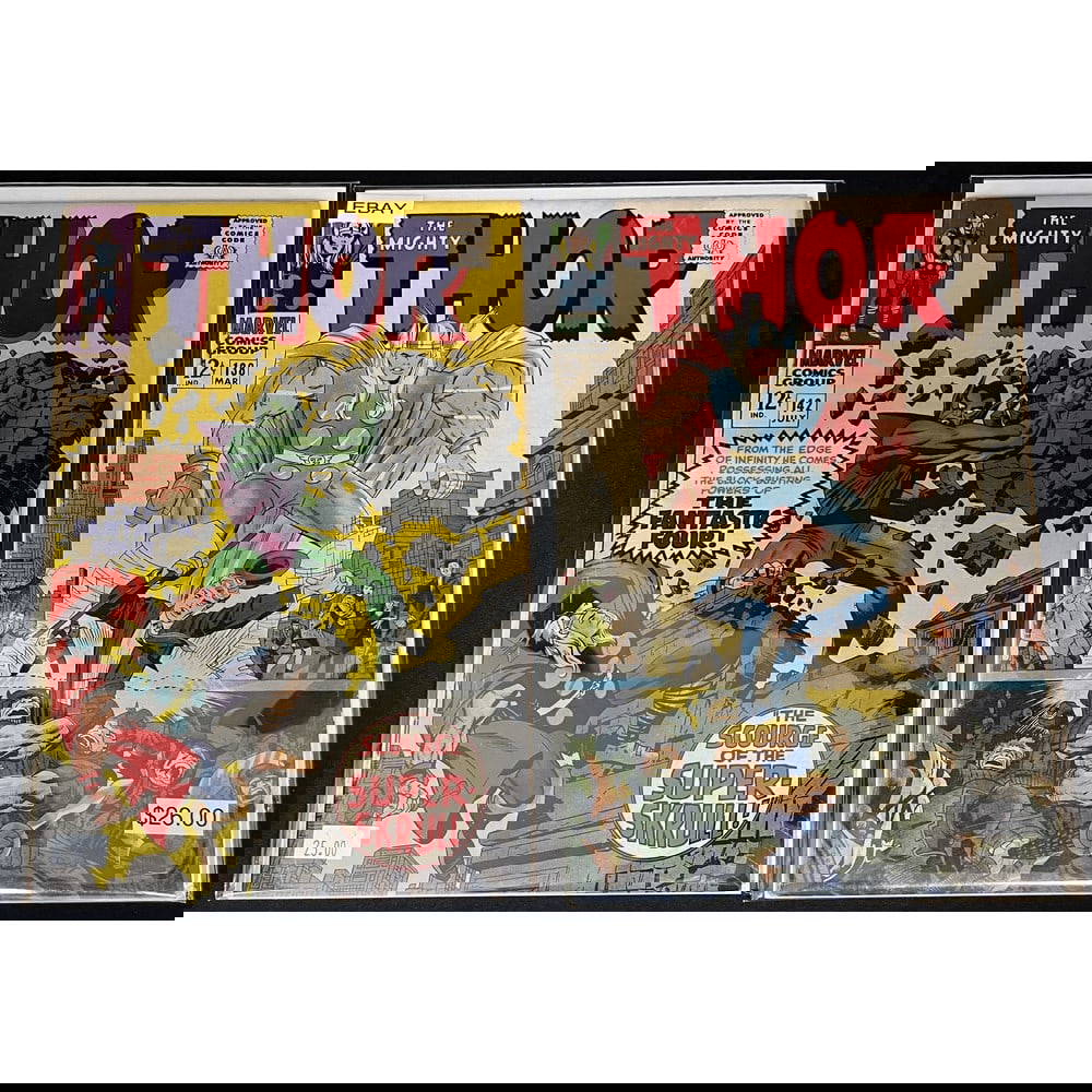 (4) Vintage Thor Comic Books Auction