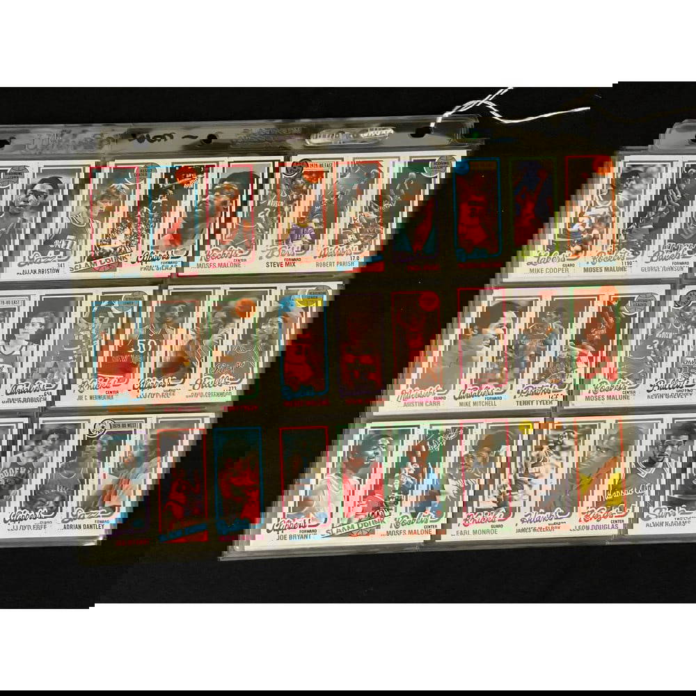 18 High Grade 1980 Topps Basketball Cards Auction
