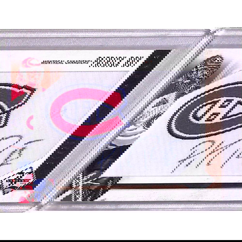 2012-13 Limited Patrick Roy Auto/patch 14/25 Auction