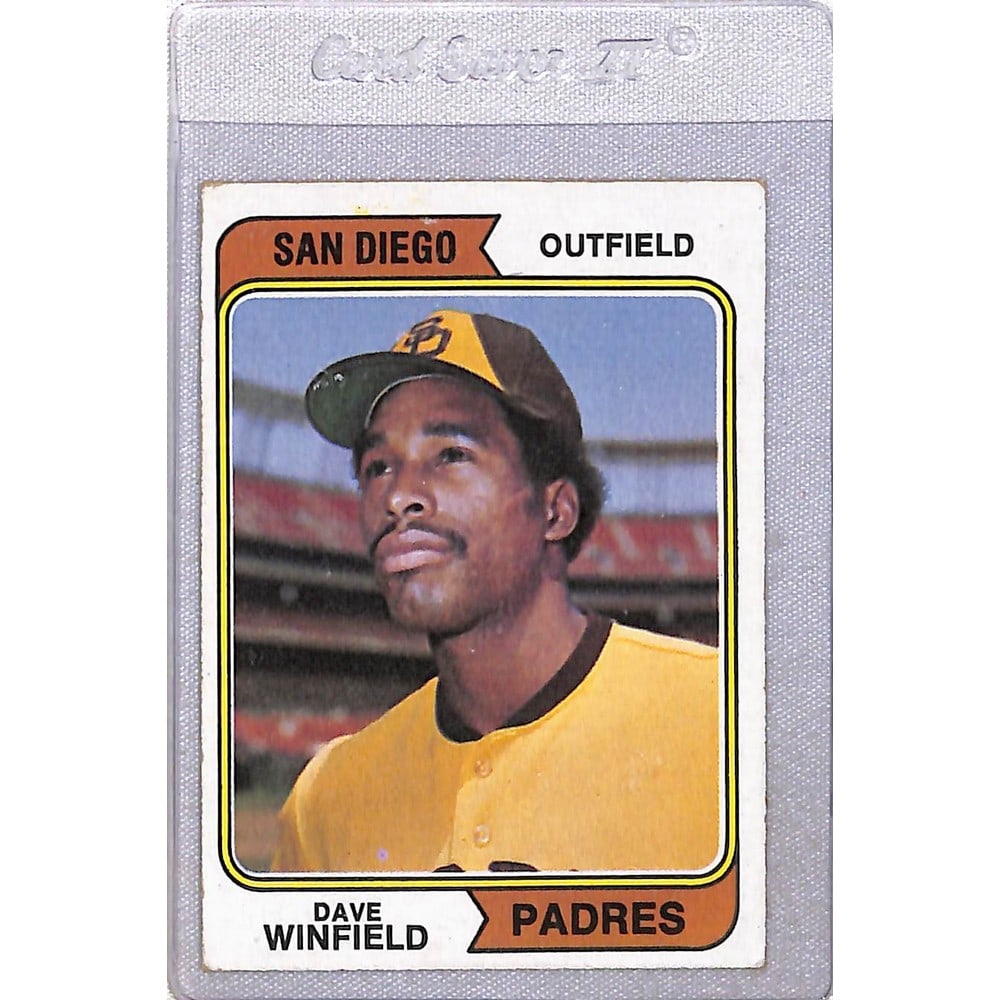 1974 Topps Dave Winfield Rookie Auction
