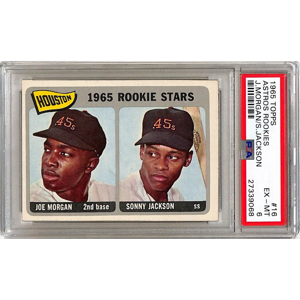 1965 Topps Joe Morgan Rookie Psa 6 Auction