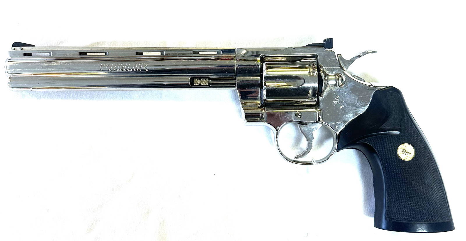 Colt Python 357 Caliber Revolver 8" Barrel Auction