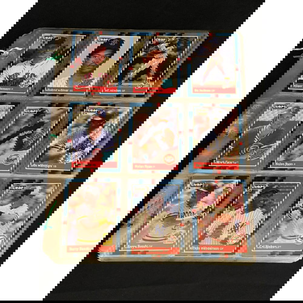 1988 Leaf Baseball Complete Set - Jan 08, 2024 | Saco River Auction In Me