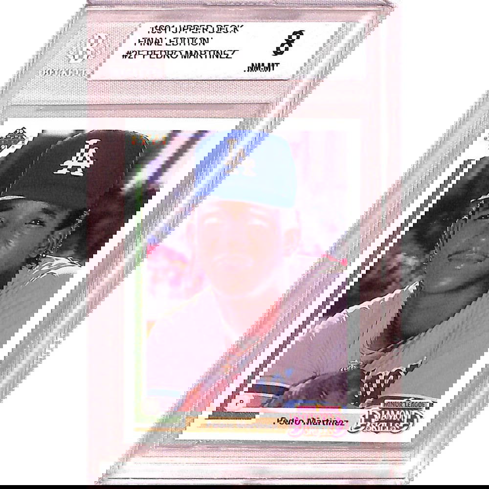 1991 Upper Deck Pedro Martinez Rookie Bgs 8 Auction