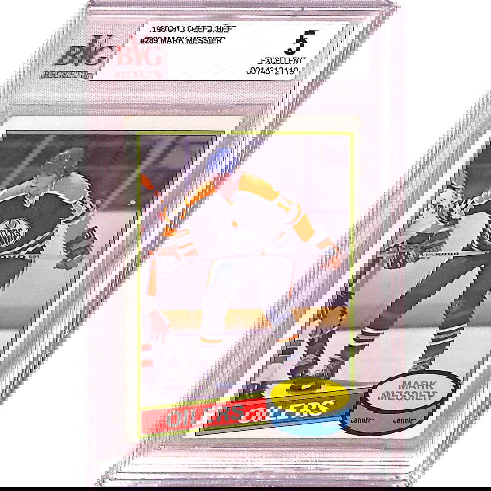 1980 Opc Mark Messier Rookie Bgs 5 Auction