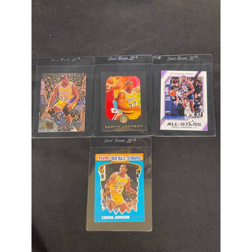 (4) Magic Johnson Cards