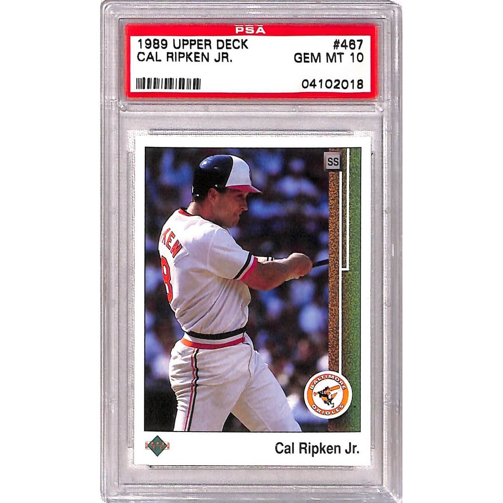 1989 Upper Deck Cal Ripken Jr.psa 10 Auction