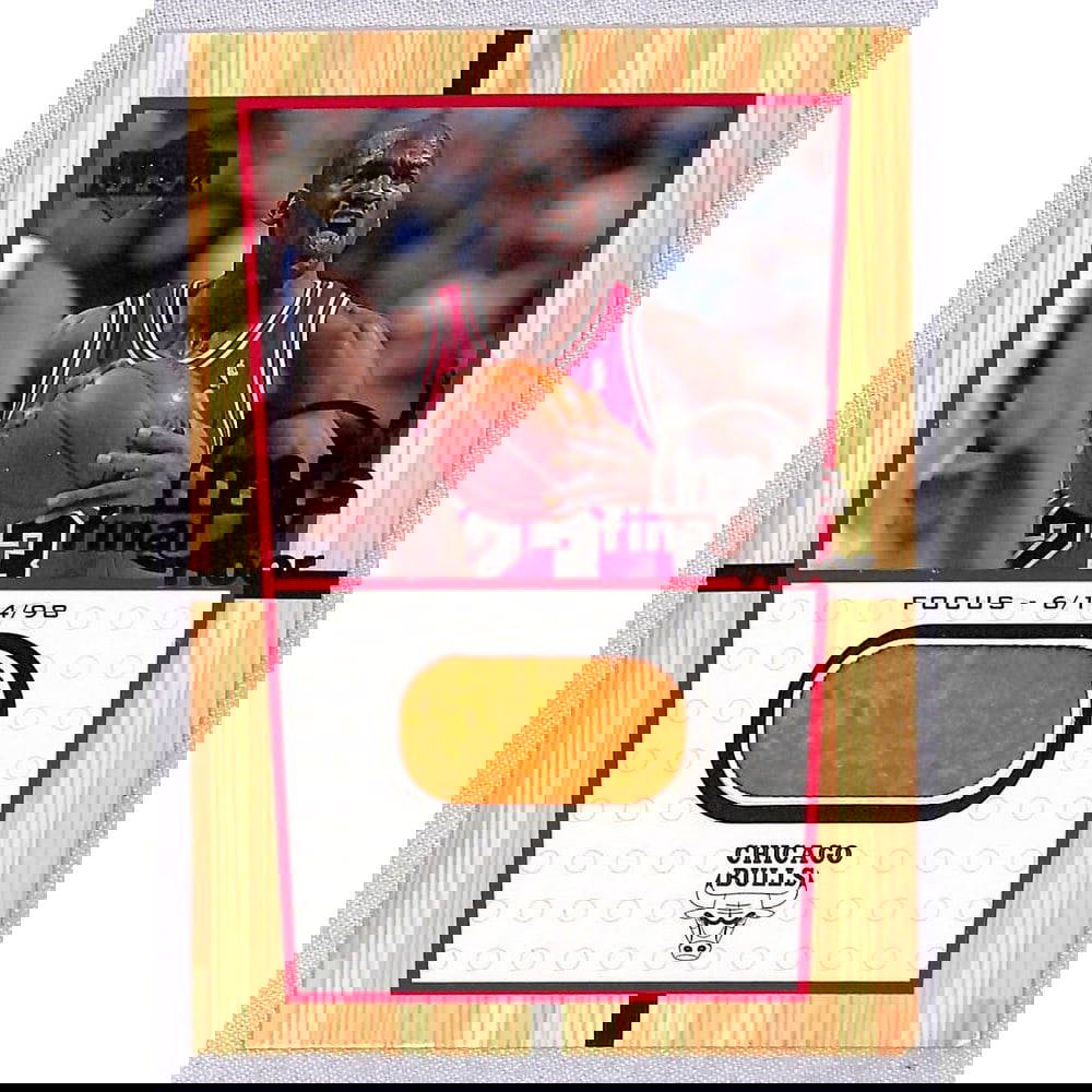 2000 Upper Deck Michael Jordan Final Game Floor Auction