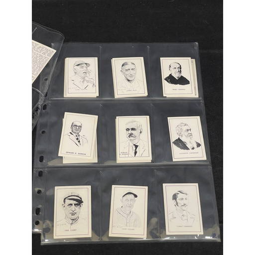 (23) 1950 Callahan Baseball Cards