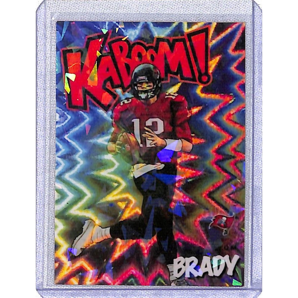 2020 Tom Brady Kaboom Reprint Card Auction