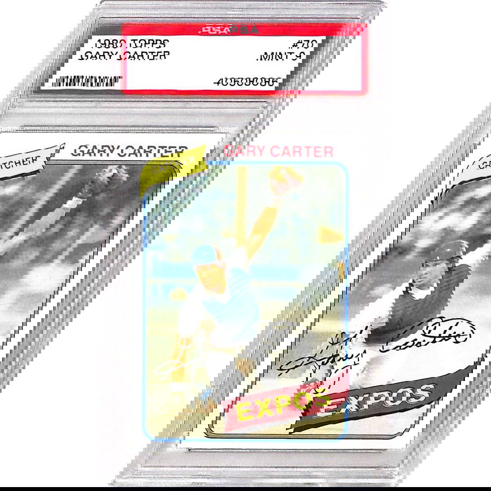 1980 Topps Gary Carter Psa 9 Auction