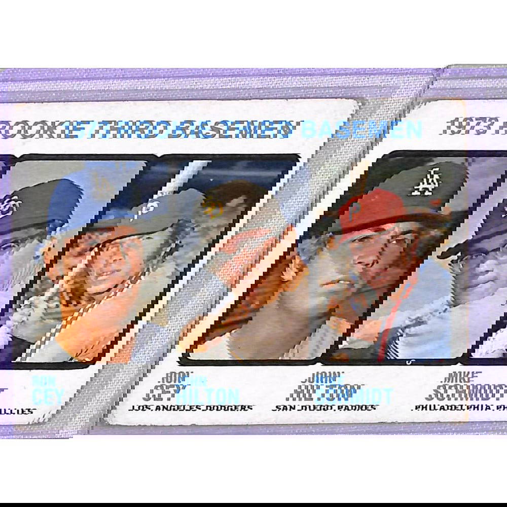 1973 Topps Mike Schmidt Rookie Auction
