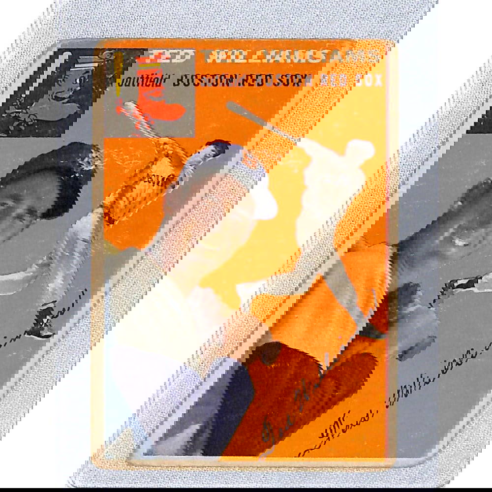 1954 Topps Ted Williams Good-vg Auction