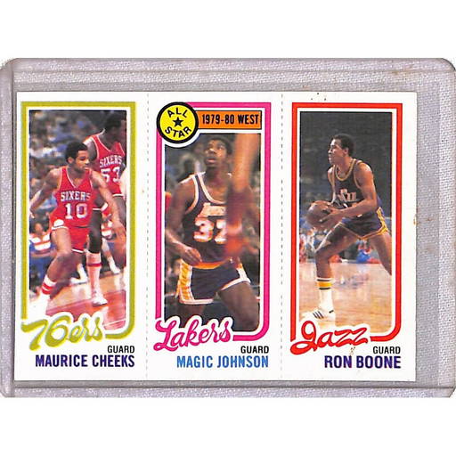 1980 Topps Magic Johnson Rookie Allstar Nice Shape