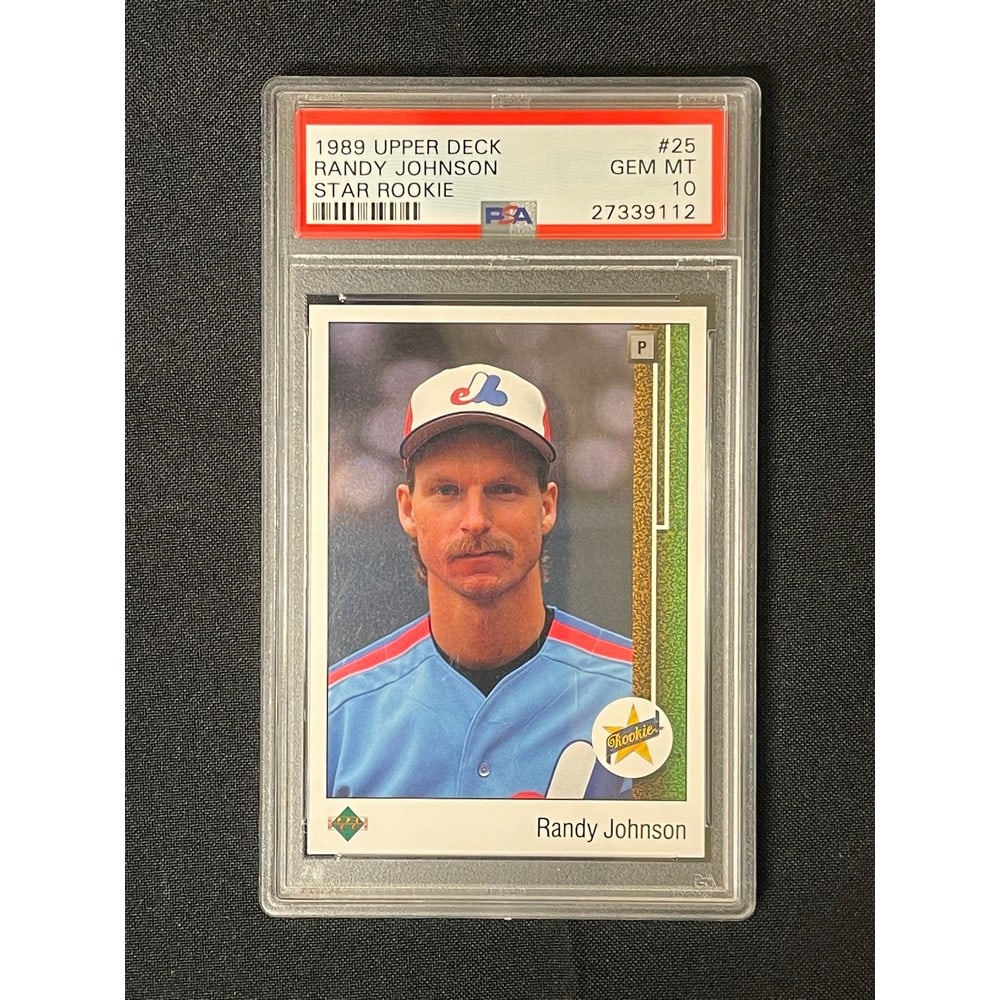 1989 Upper Deck Randy Johnson Rookie Psa 10 Auction