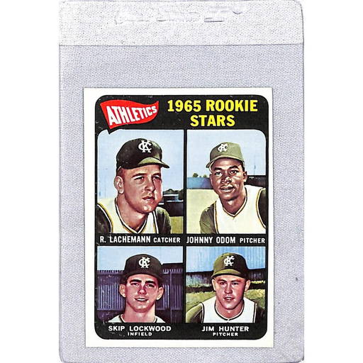 1965 Topps Jim Hunter Rookie High Grade