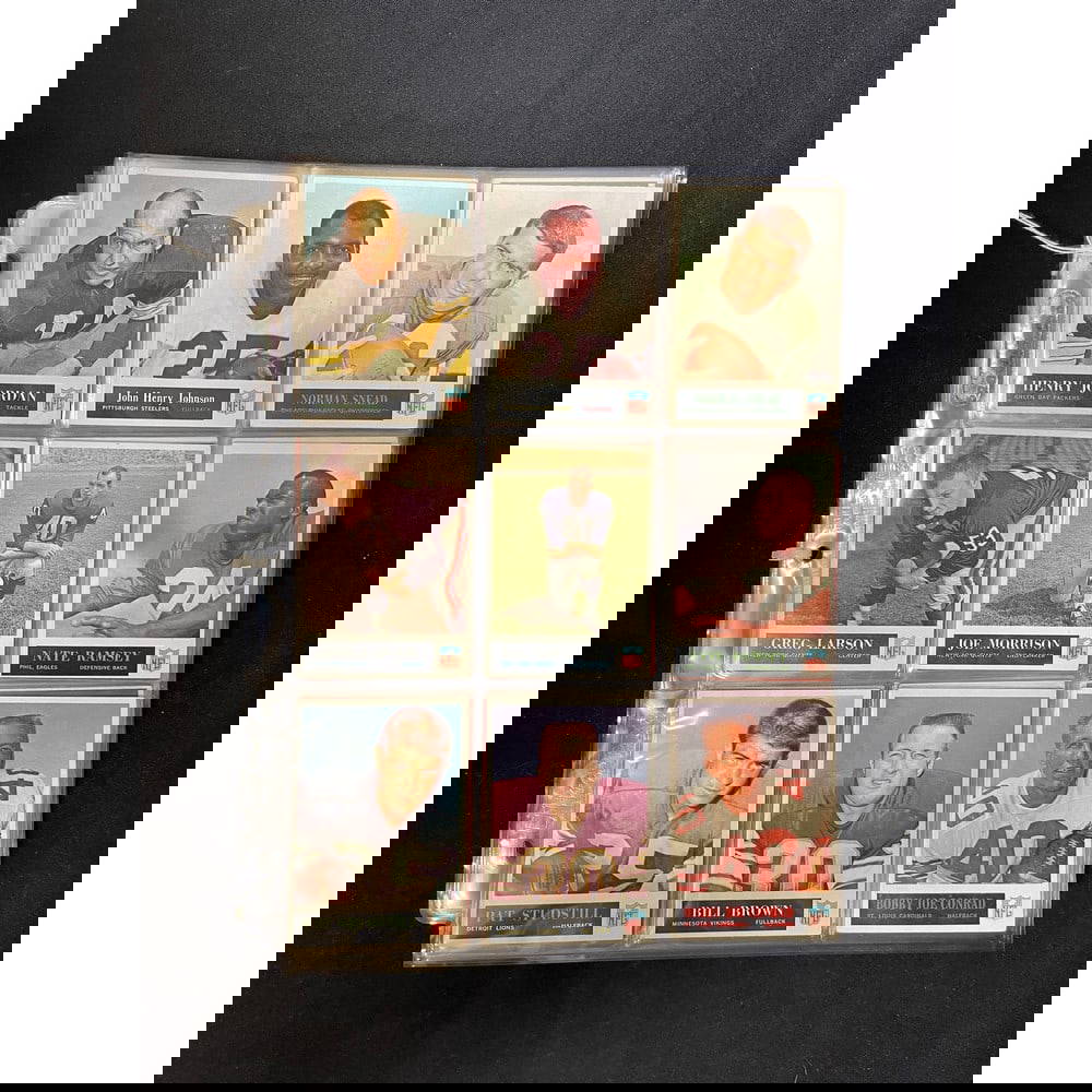 (169) 1965 Philadelphia Football Cards With Hof - May 06, 2024 | Saco ...