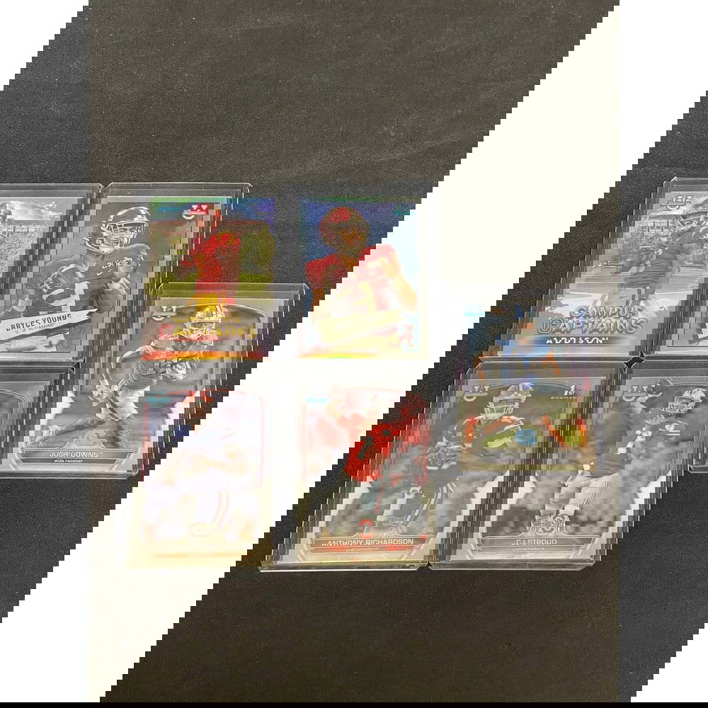 (5) Modern Star Quarterback Rookie Cards Auction