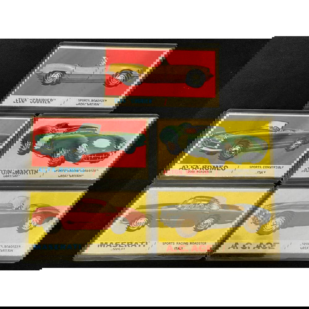(5) 1961 Topps Sports Car Cards Auction