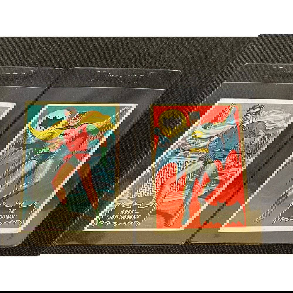 (2) 1966 Batman/robin Rookie Cards Auction