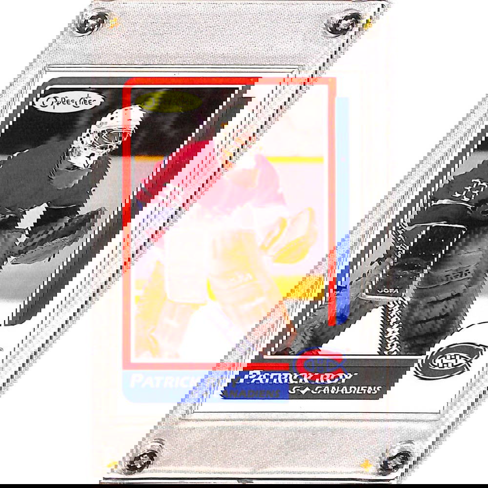 1986 O-pee-chee Patrick Roy Rookie Card Auction