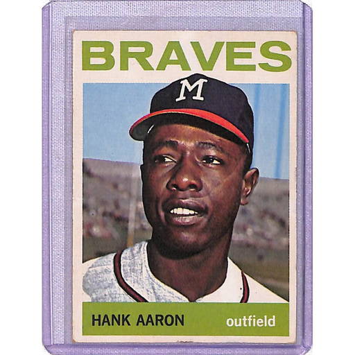 1964 Topps Hank Aaron Nice Shape