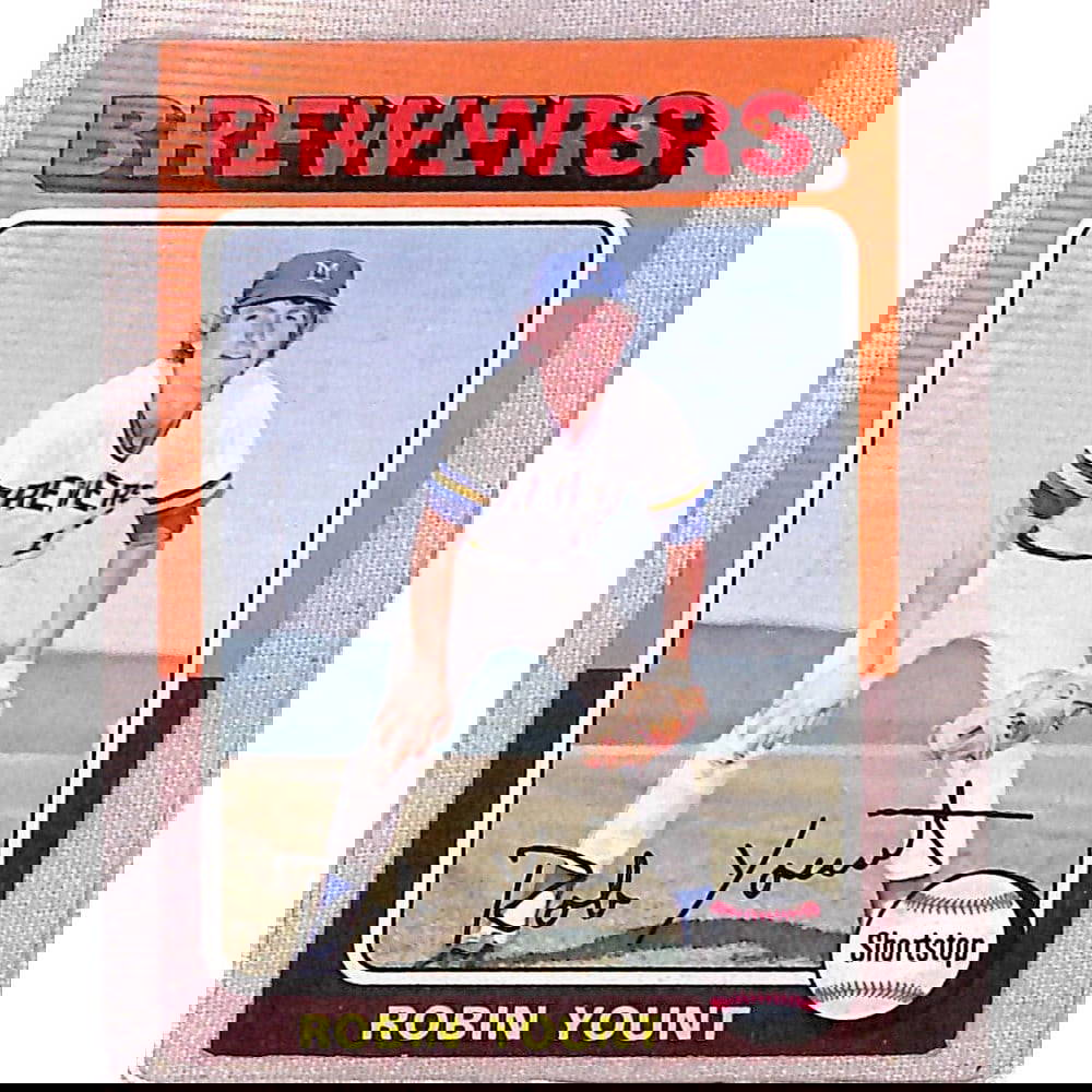 1975 Topps Robin Yount Rookie Exmt Auction