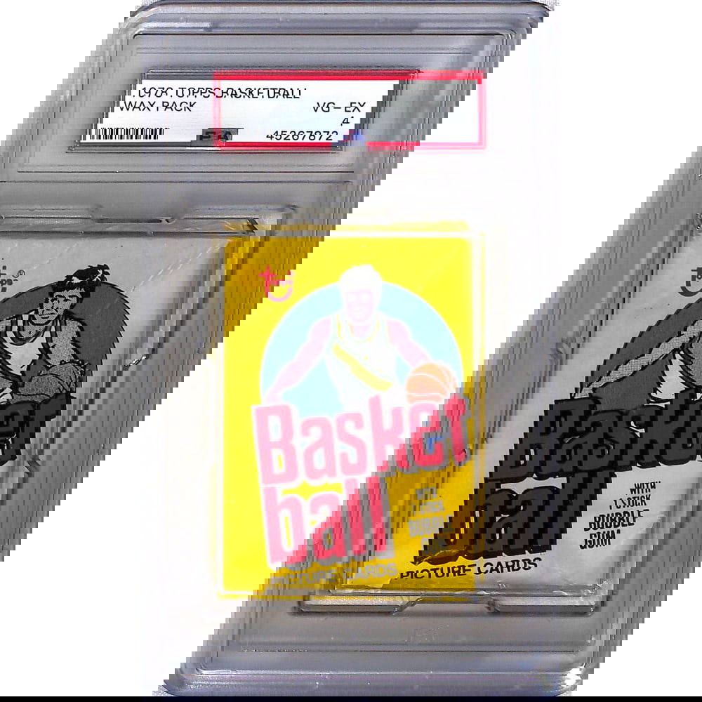 1978 Topps Basketball Graded Wax Pack Psa 4 Auction