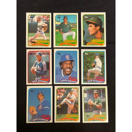 (20) 1989 Topps Baseball Error Cards
