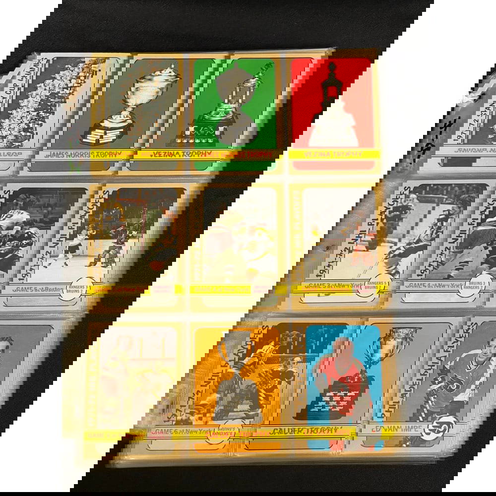 (156) Hi Grade 1972-73 Topps Hockey Cards W/ Stars Auction