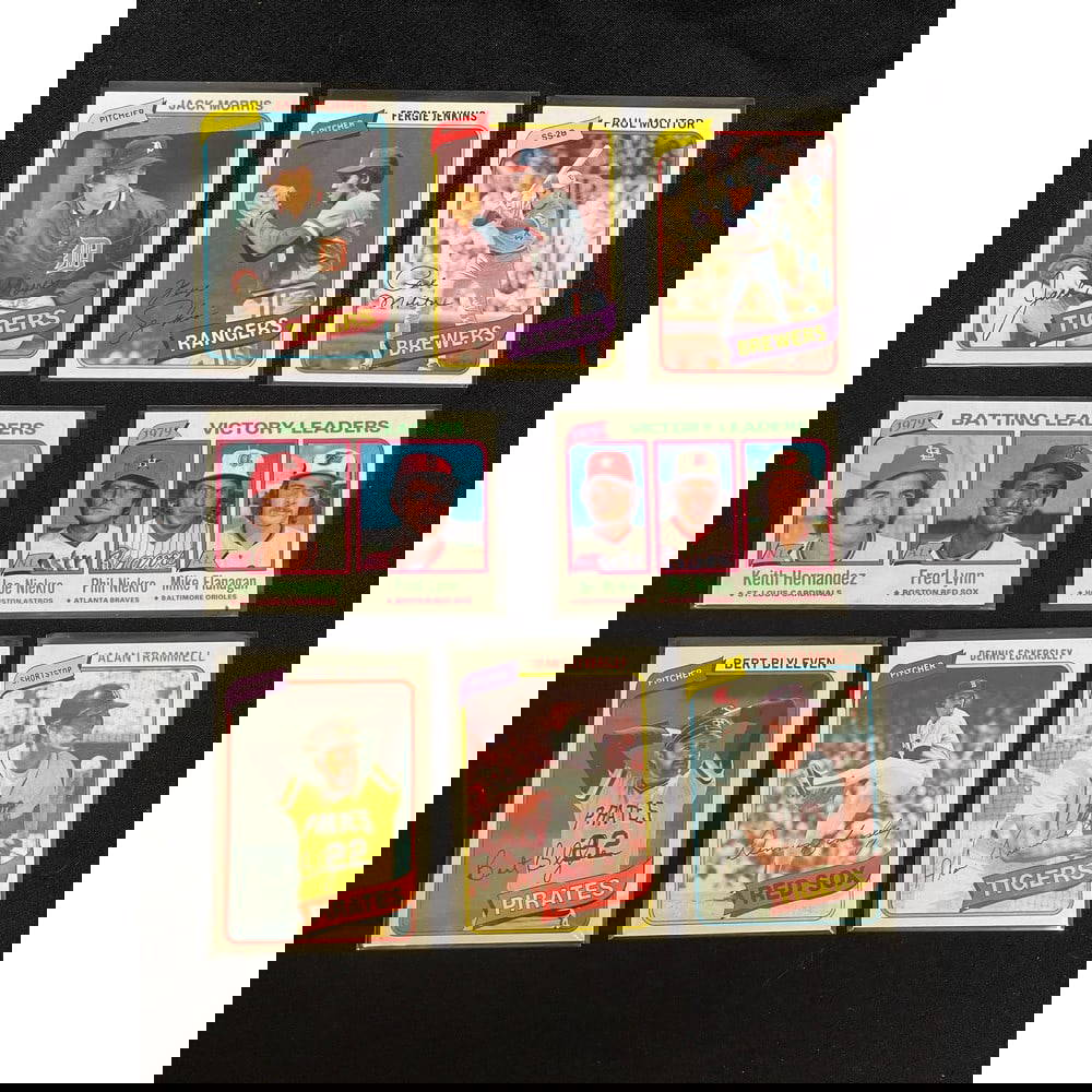 (800) 1980 Topps Baseball Cards Auction