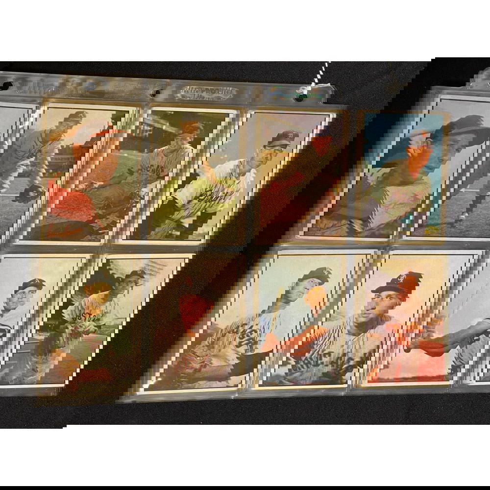 (29) 1953 Bowman Color Baseball Cards Auction