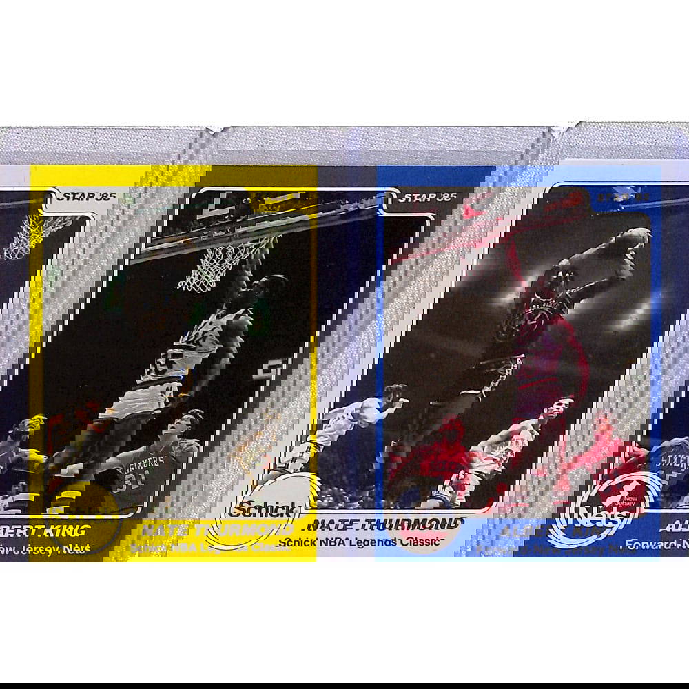 (6) 1985 Star Basketball Cards Auction