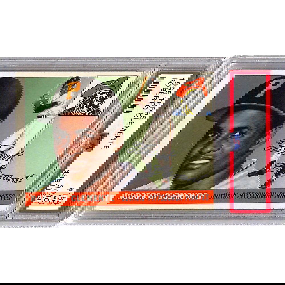 1955 Topps Roberto Clemente Rookie Psa 3 Mc Auction