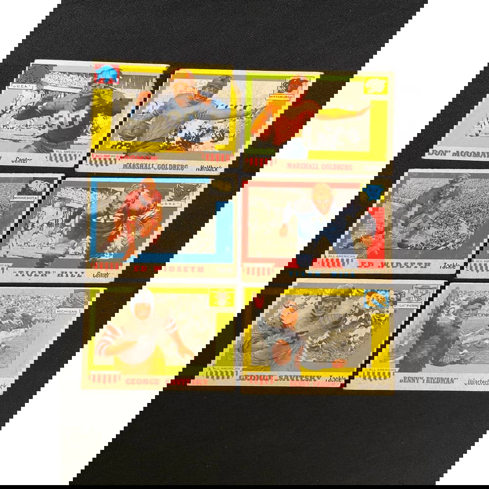 (10) 1955 Topps All American Football Cards Auction