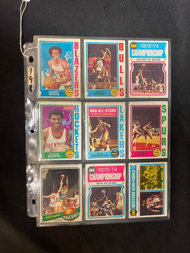 1970's Basketball Star Cards
