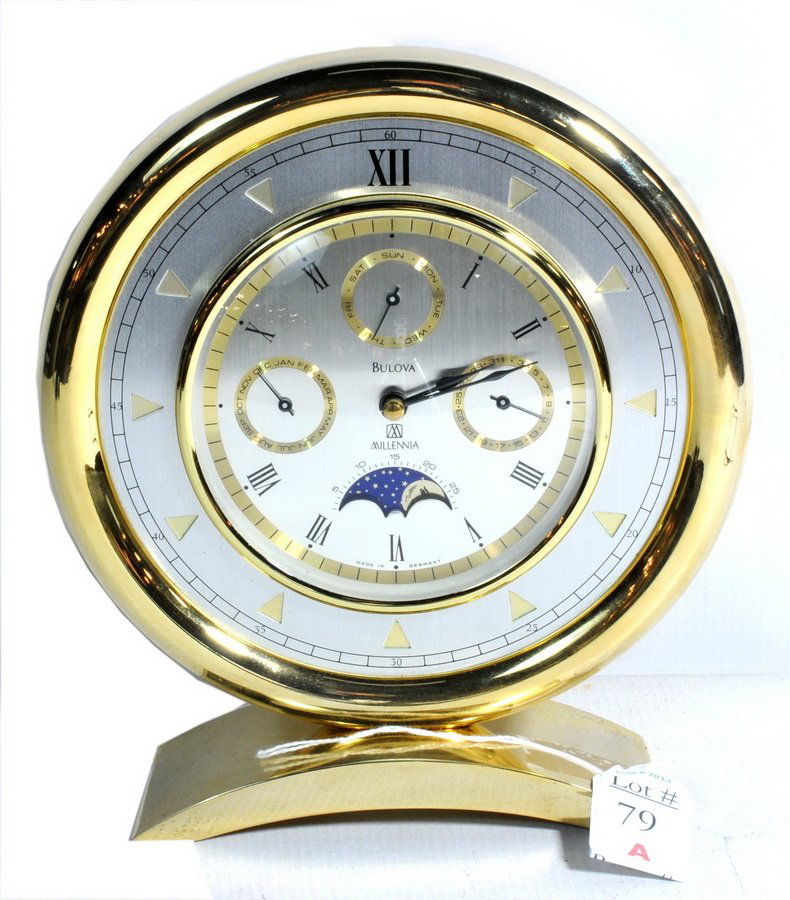 Bulova Millennia Table Clock T1