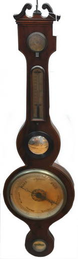 Monesteri And Co Three Dial Barometer