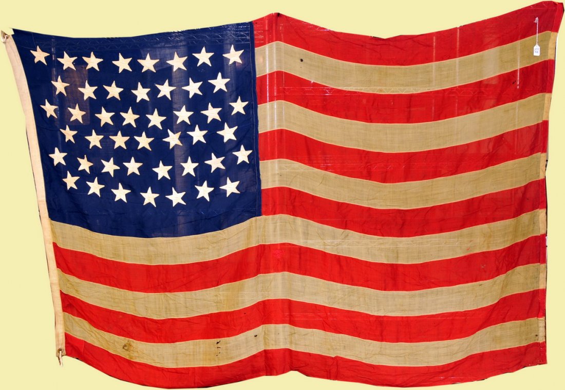 45 Star United States Flag c. 1896