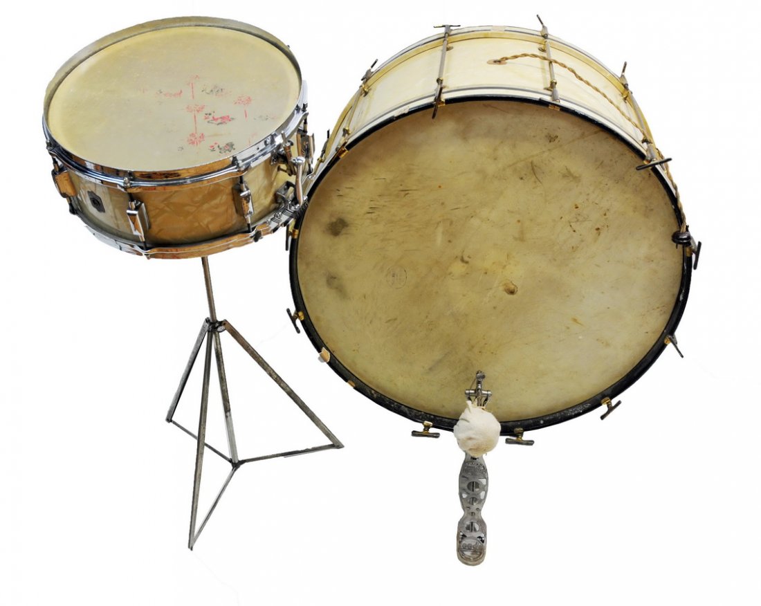 Vintage Leedy Drum Kit With Accessories