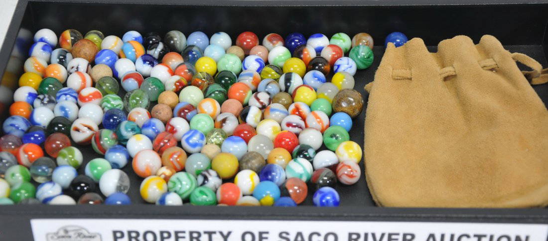 Over 150 Estate Marbles